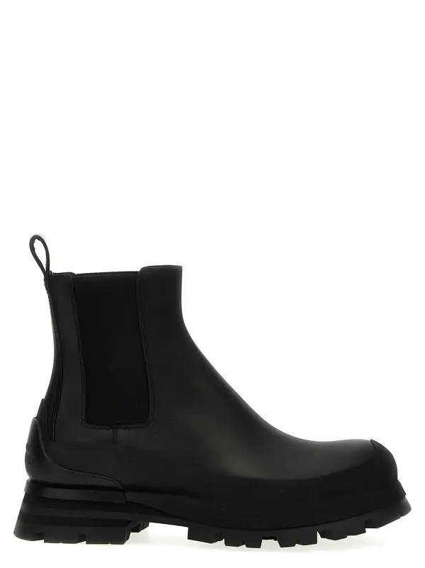 Alexander McQueen Wander' Ankle Boots - Black