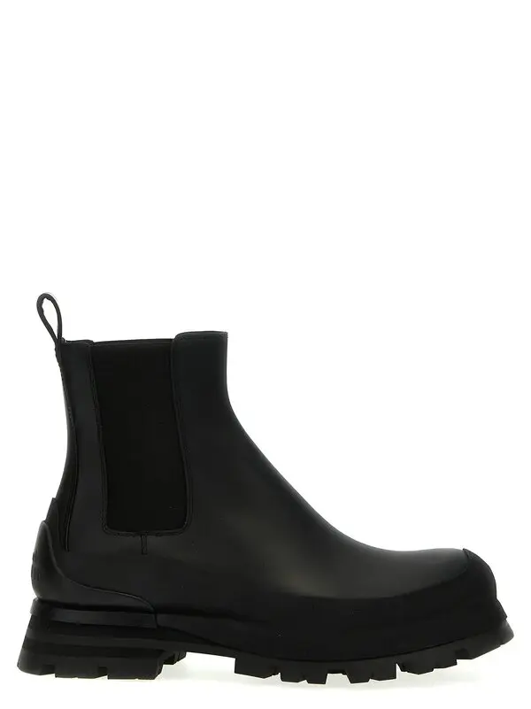 Alexander McQueen Wander' Ankle Boots - Black