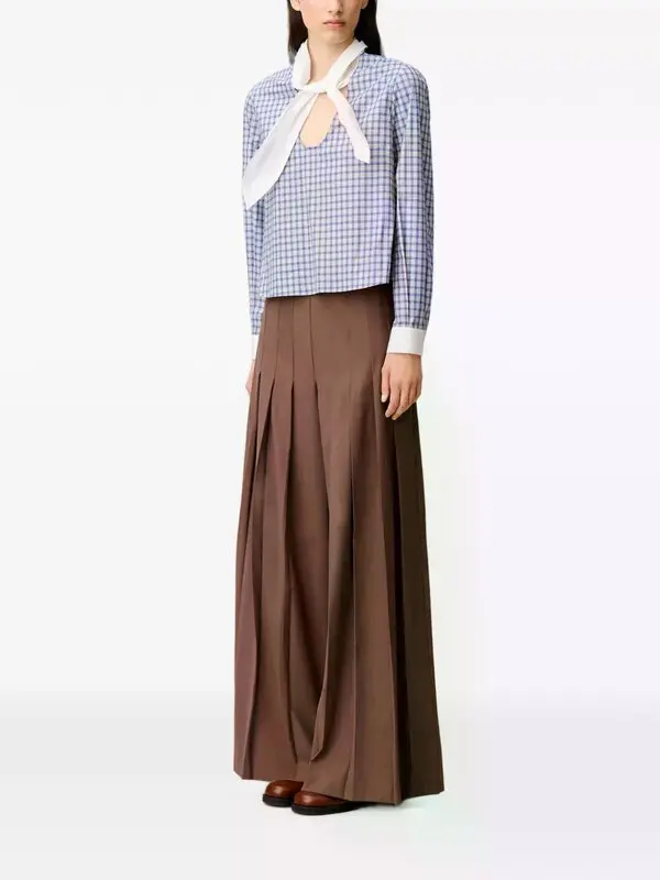 Claudie Pierlot Wide Straight-leg Trousers