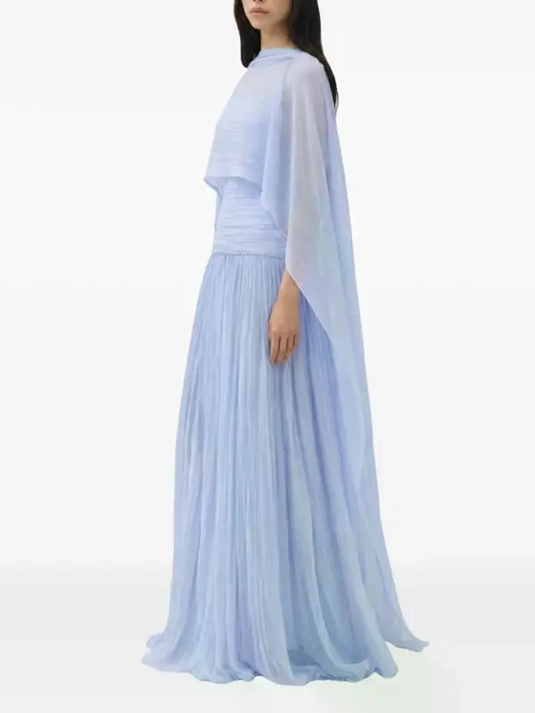 Simkhai Genoa Sheer Cape - Blue