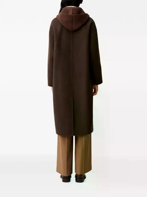 Claudie Pierlot Long Tailored Collar Wool Coat
