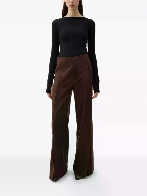 Rodebjer Rubin Pinstripe-pattern Trousers