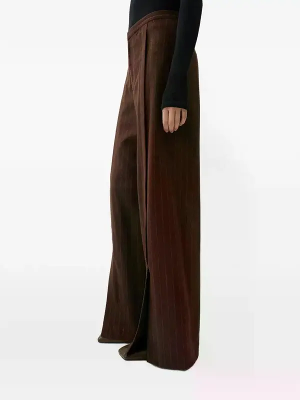 Rodebjer Rubin Pinstripe-pattern Trousers