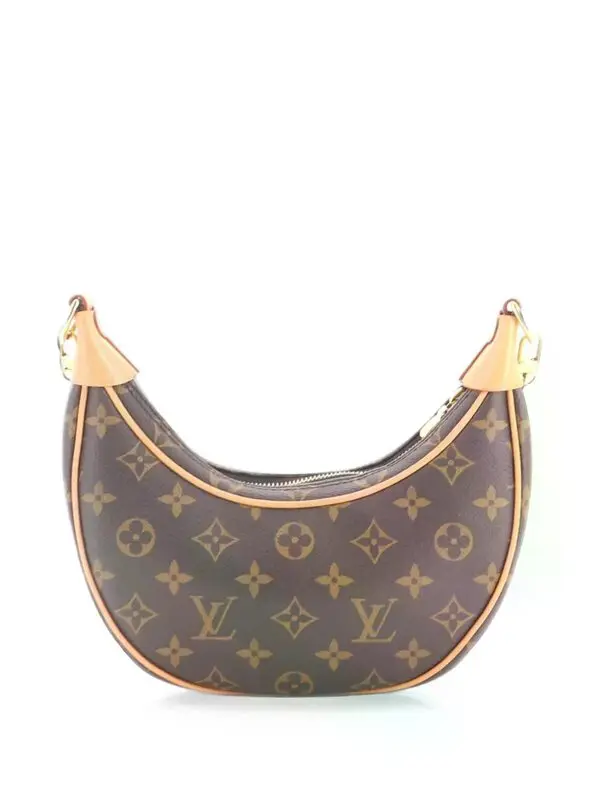 LOUIS VUITTON Loop Handbag Monogram Canvas Hobo Bag