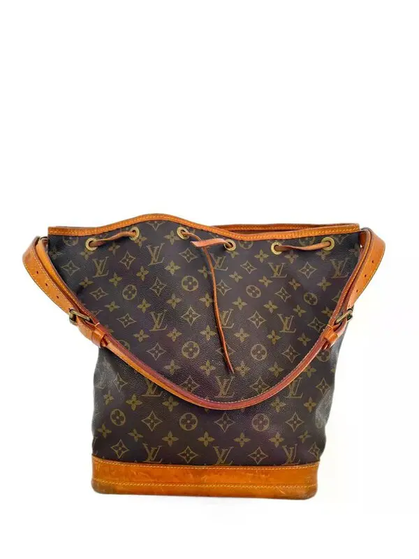 LOUIS VUITTON Monogram Noé Bucket Bag - Brown