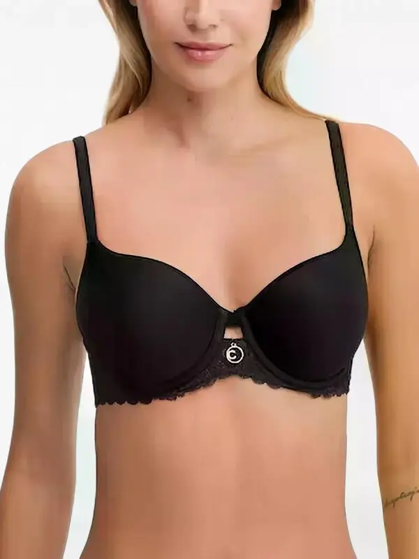 Chantelle Lace-trim Underwired Bra - Black