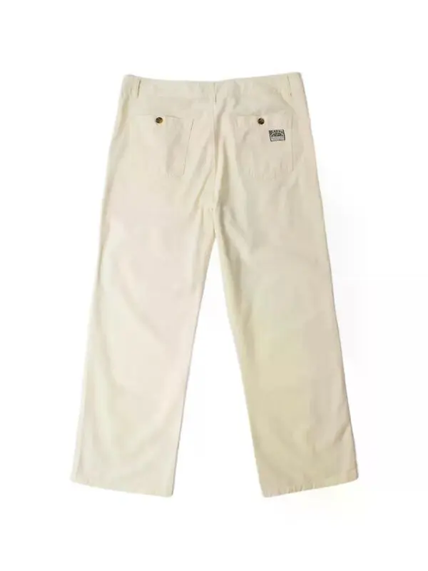 PARRA Art Straight-leg Trousers - Neutrals