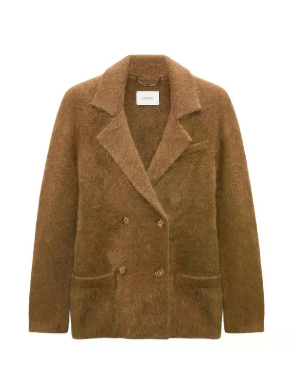 Dorothee Schumacher Double-breasted Fluffy Blazer