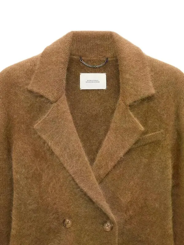 Dorothee Schumacher Double-breasted Fluffy Blazer