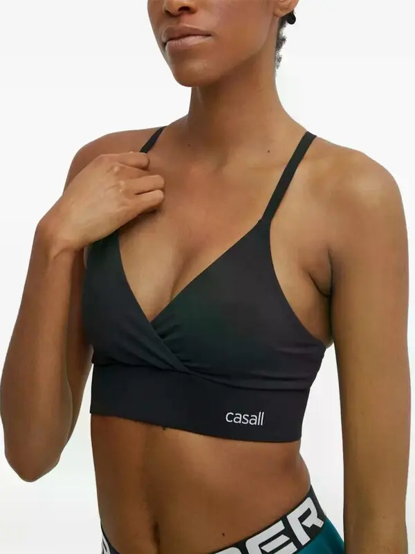 CASALL Wrap-front Cross-back Sports Bra