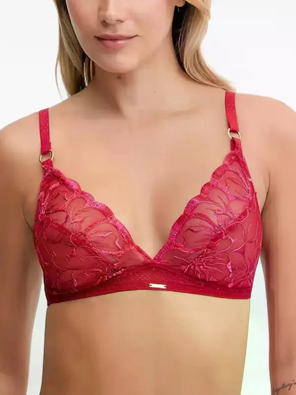 Chantelle Fleurs Lace-detail Bra