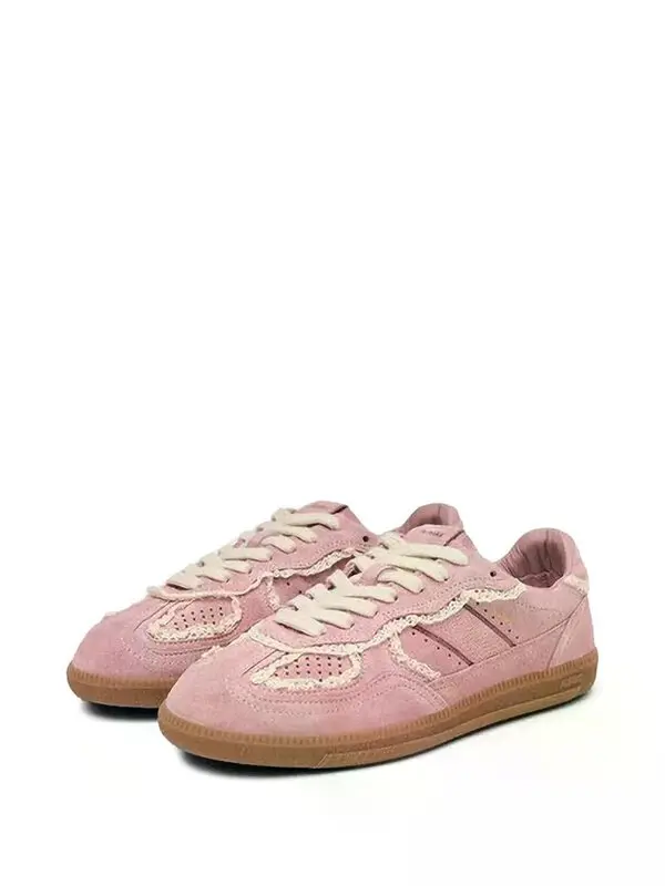 ALOHAS Lace-detail Leather Sneakers