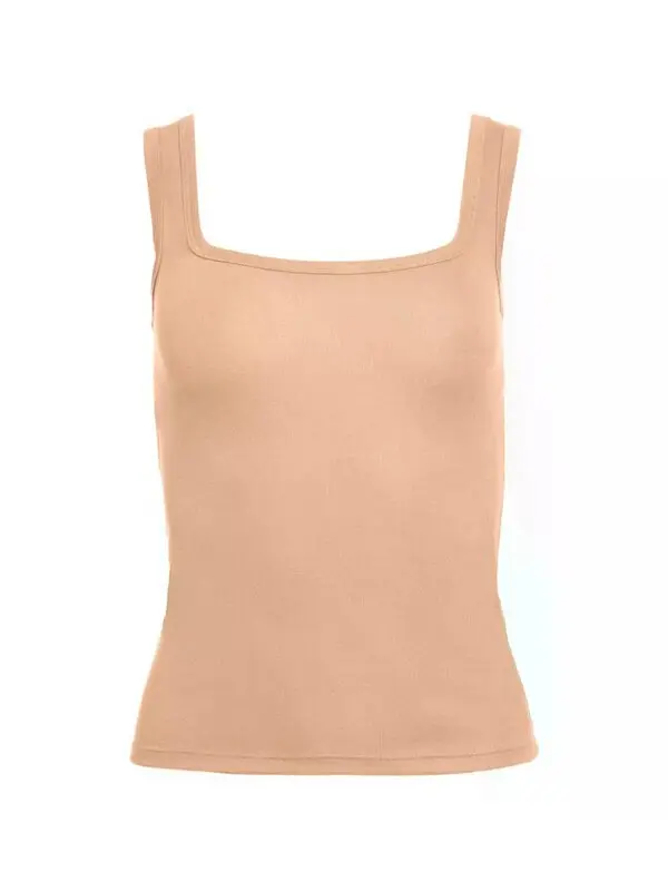 THE PARK Sawyer Square-neck Tank Top - Neutrals