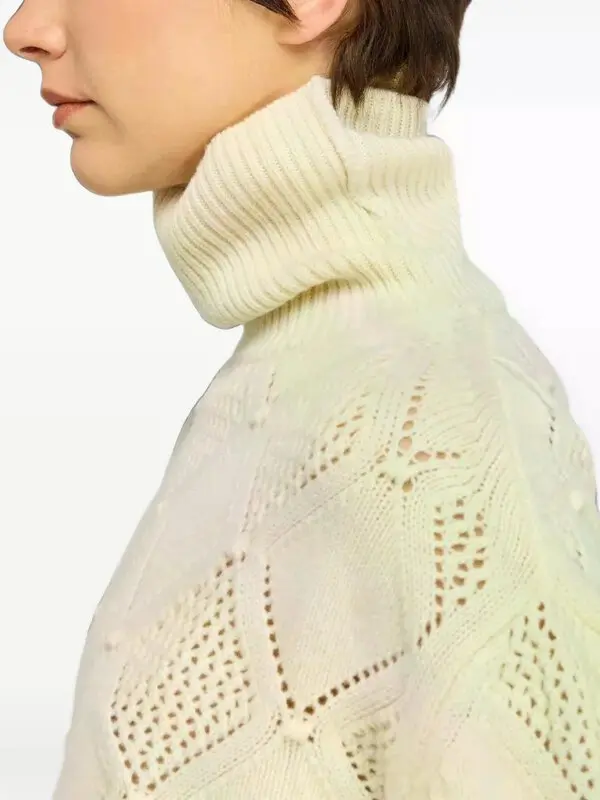 SEMICOUTURE Magdalena Diamond-pointelle Sweater