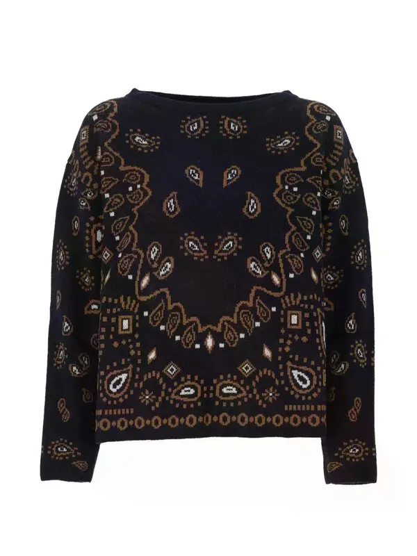 PENNYBLACK Paisley-pattern Sweater