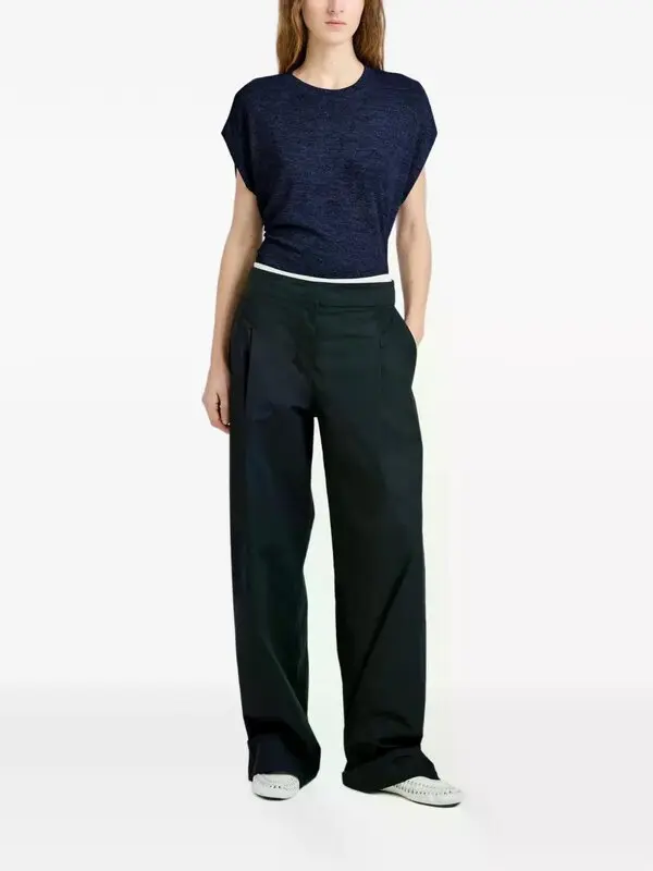 Proenza Schouler White Label Reeva Gathered T-shirt