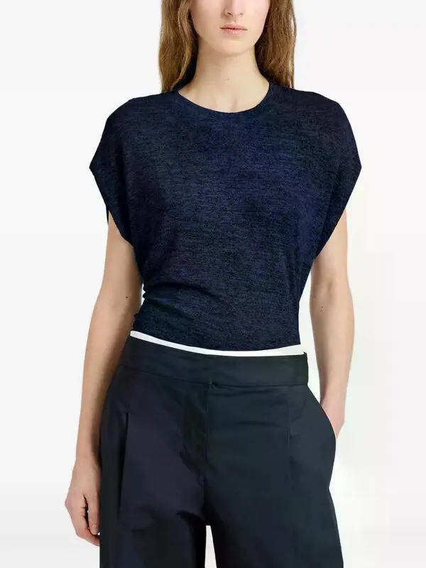 Proenza Schouler White Label Reeva Gathered T-shirt