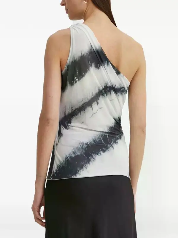 BRUUNS BAZAAR Phloxbbaditis One-shoulder Print Blouse