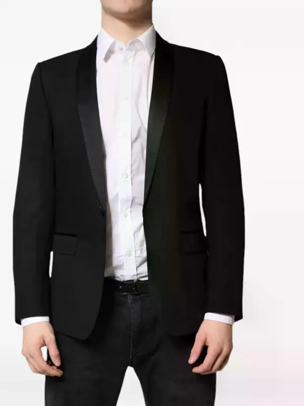 Dolce & Gabbana Martini Single-breasted Blazer - Black
