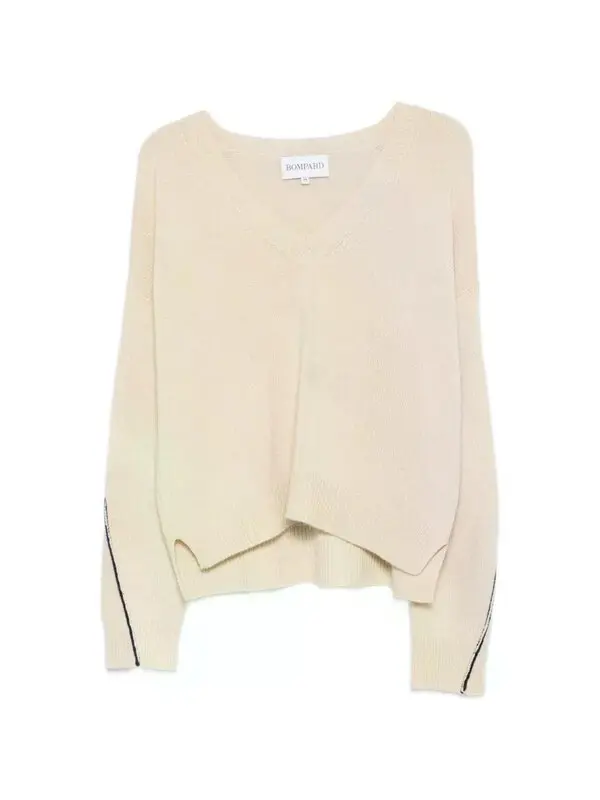Eric Bompard V-neck Long-sleeve Sweater