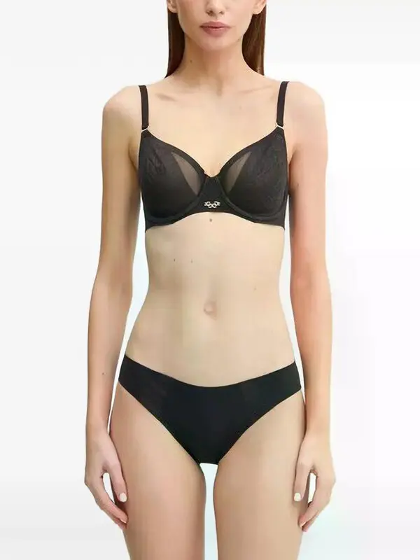 Chantelle Pure Lace-panelled Bra