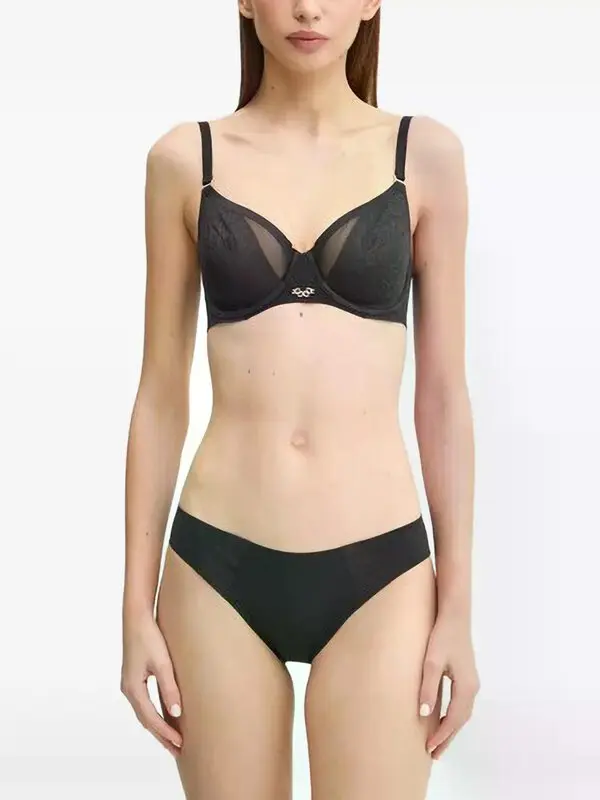 Chantelle Pure Lace-panelled Bra