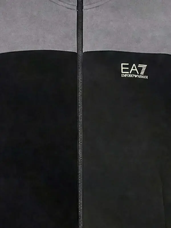 EA7 Logo-print Panelled Tracksuit