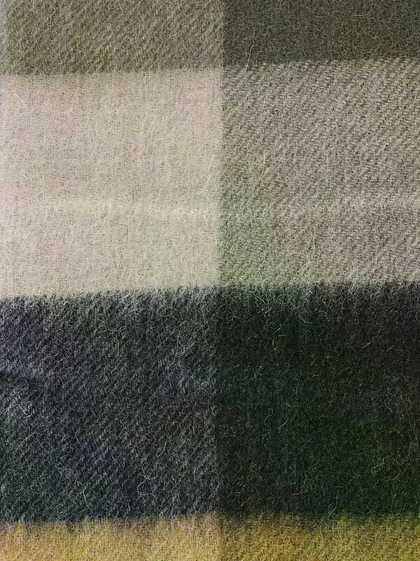Barbour Tattersall Fringed Scarf - Neutrals
