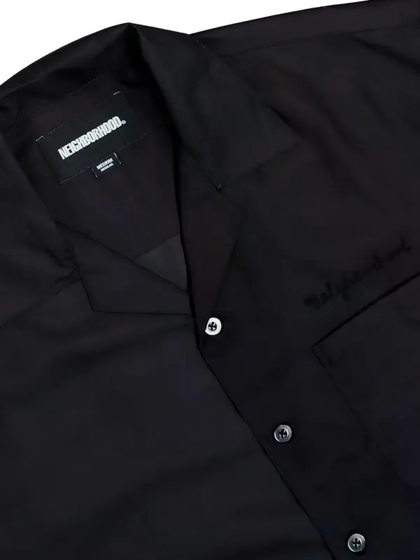 NEIGHBORHOOD Hawaiian Embroidered Logo Shirt