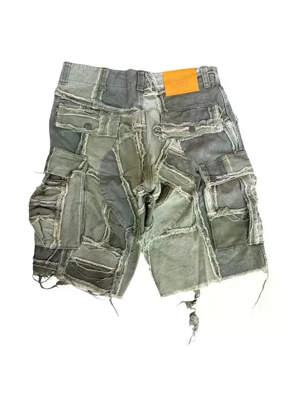 GALLERY DEPT. Programmer Frayed Shorts - Green