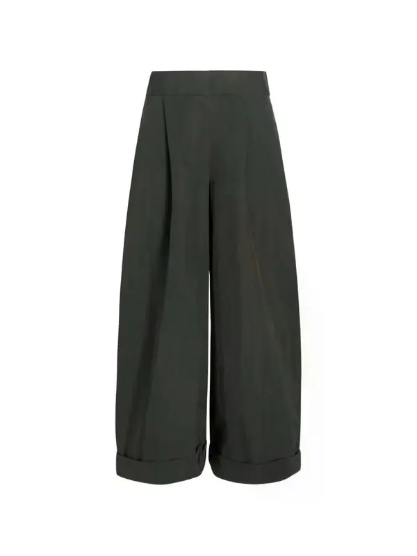 Proenza Schouler White Label Talla Pleated Trousers - Green
