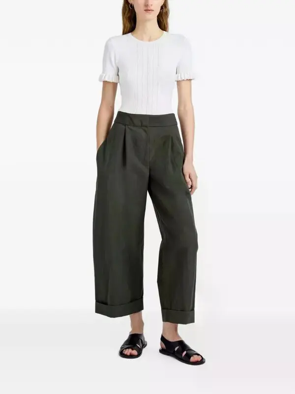 Proenza Schouler White Label Talla Pleated Trousers