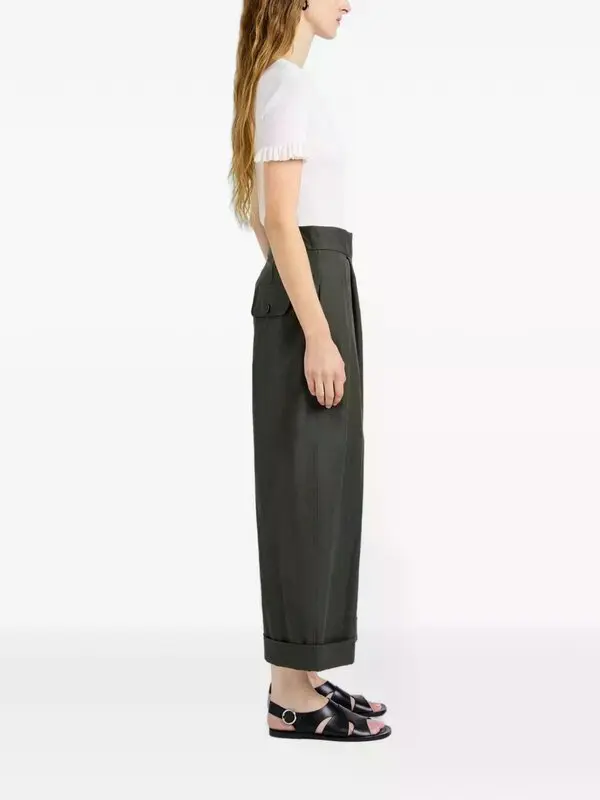 Proenza Schouler White Label Talla Pleated Trousers