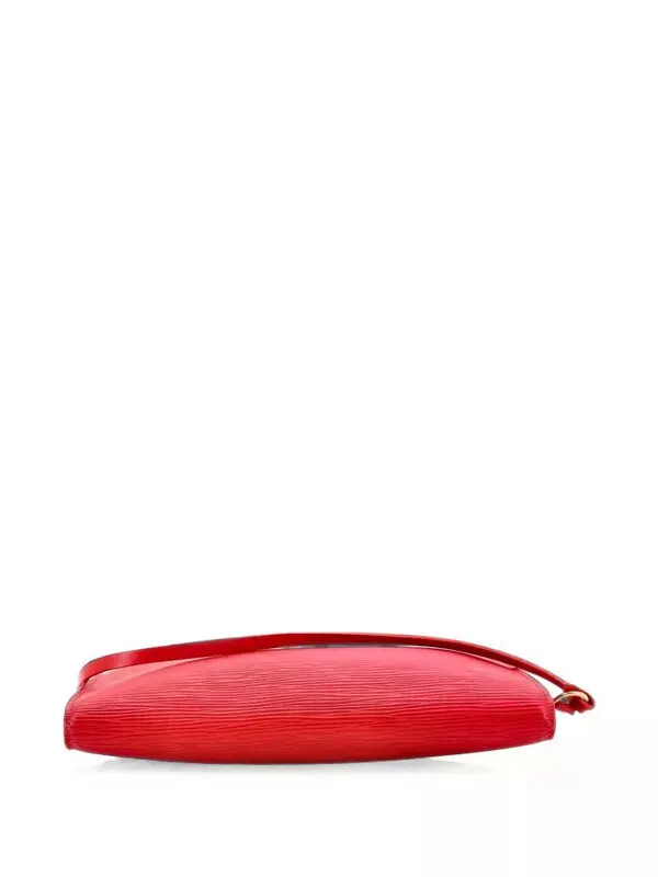 LOUIS VUITTON Pochette Accessoires Epi Leather Clutch Bag
