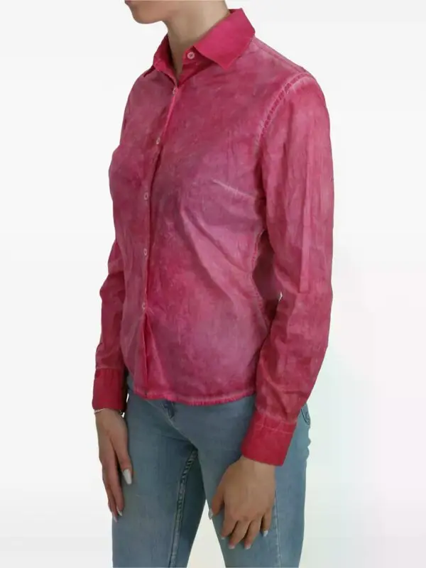 Ermanno Scervino Tie-dye Button-down Shirt