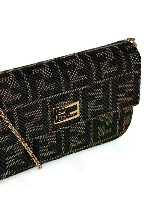 Fendi Zucca Ff-motif Clutch Bag