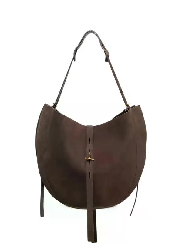 MINOBOSSI Liz Suede Tote Bag - Brown