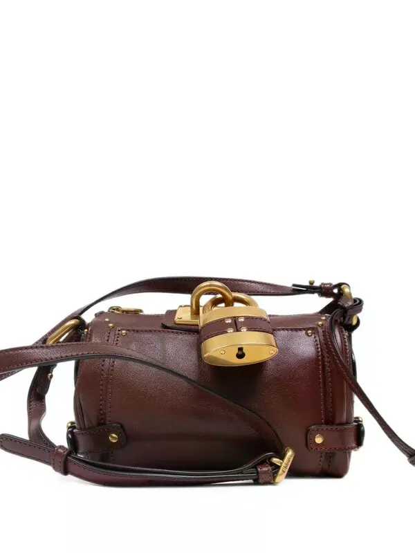 Chloé Small Paddington Leather Shoulder Bag - Brown