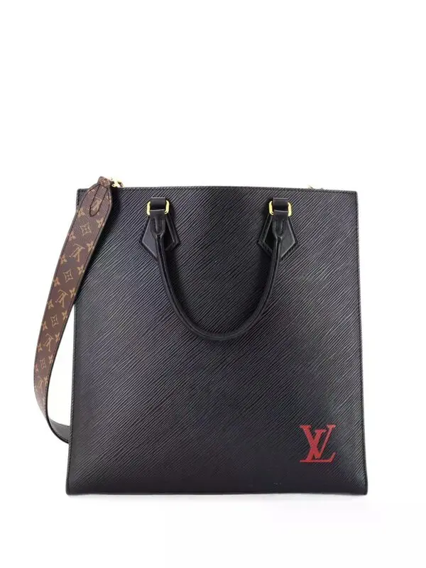 LOUIS VUITTON Sac Plat Nm Bag Epi Leather Pm Tote Bag