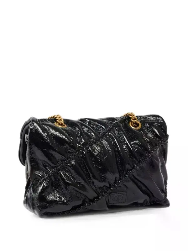 Pinko Quilted Leather Shoulder Bag