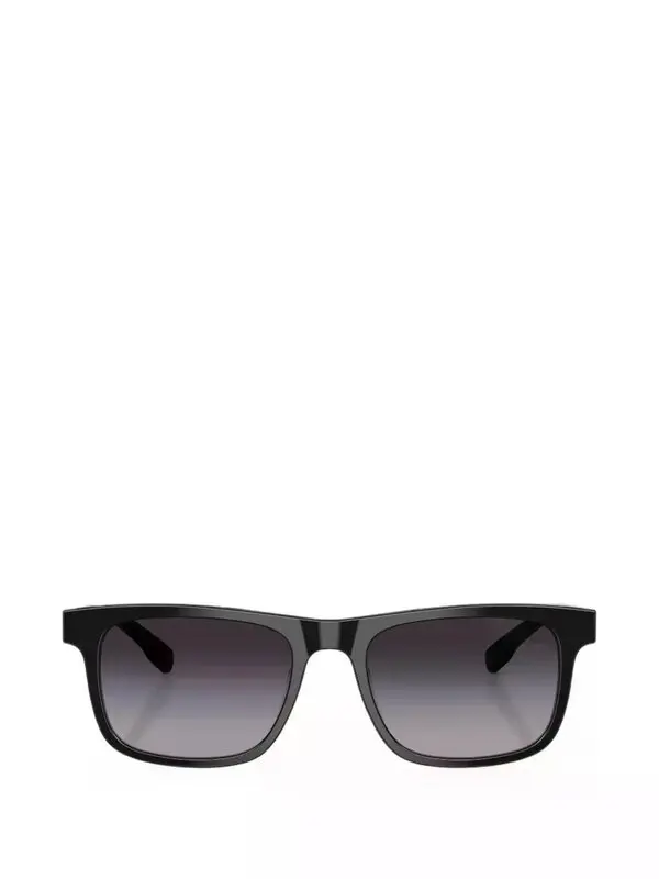 Brooks Brothers Rectangle-frame Sunglasses - Black