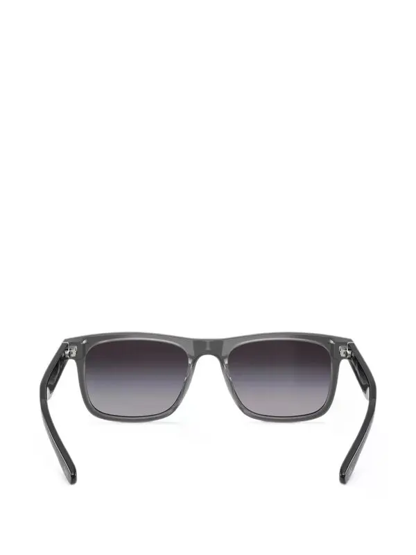 Brooks Brothers Rectangle-frame Sunglasses - Black