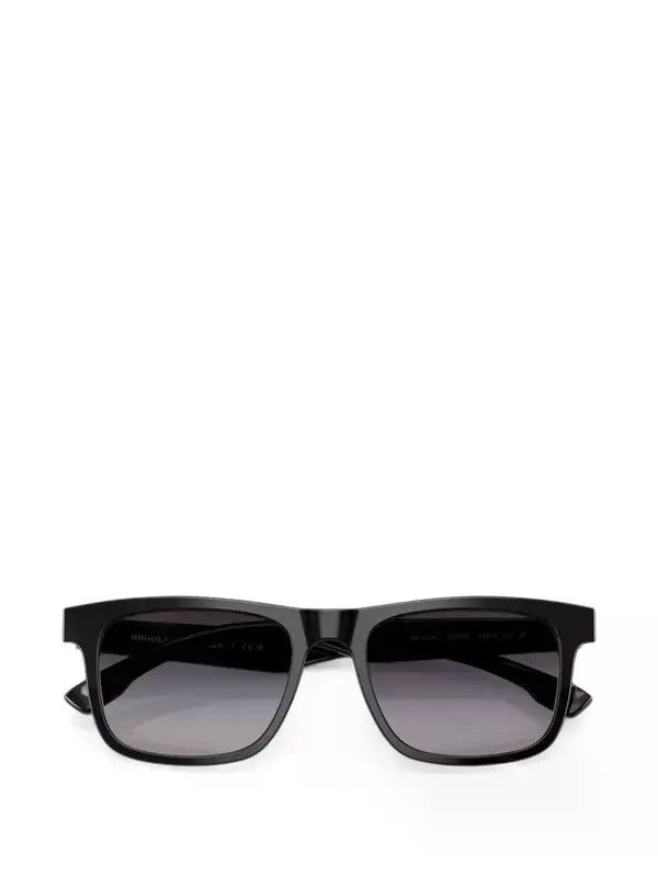 Brooks Brothers Rectangle-frame Sunglasses - Black