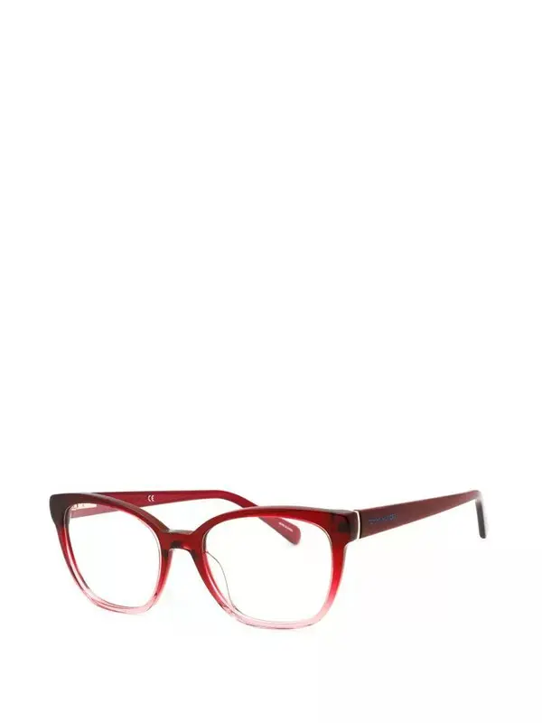 Tommy Hilfiger Cat-eye Frame Glasses - Red