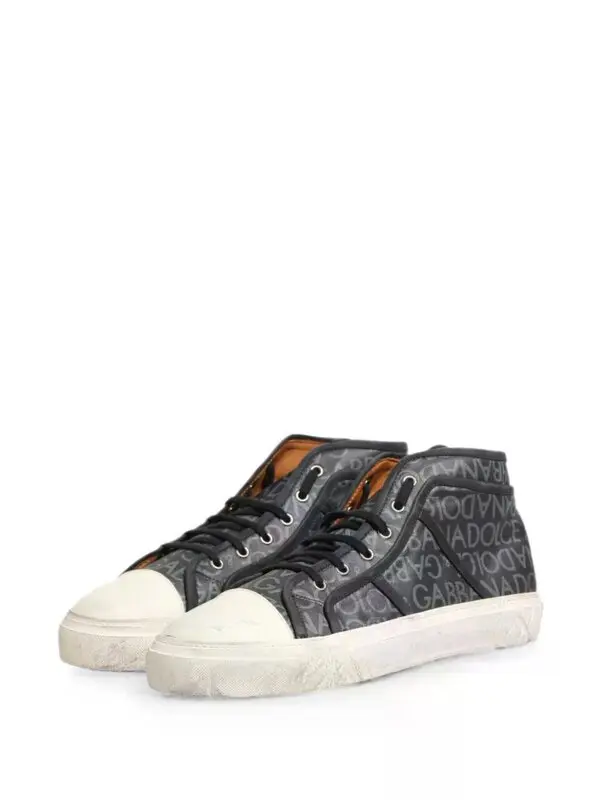 Dolce & Gabbana Logo-print Mid-top Sneakers