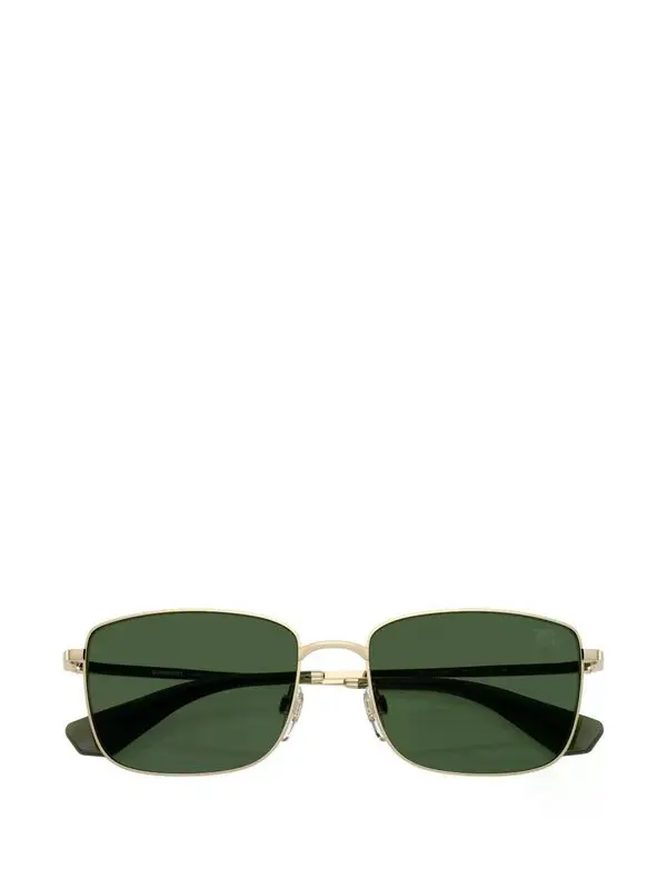 Burberry Rectangle-frame Metal Sunglasses