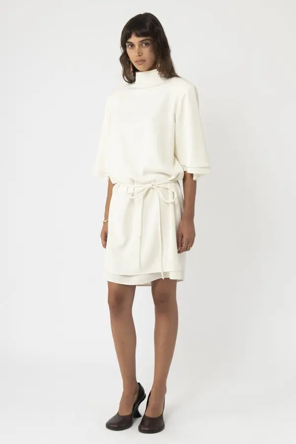 Arakii Belted Mini Dress