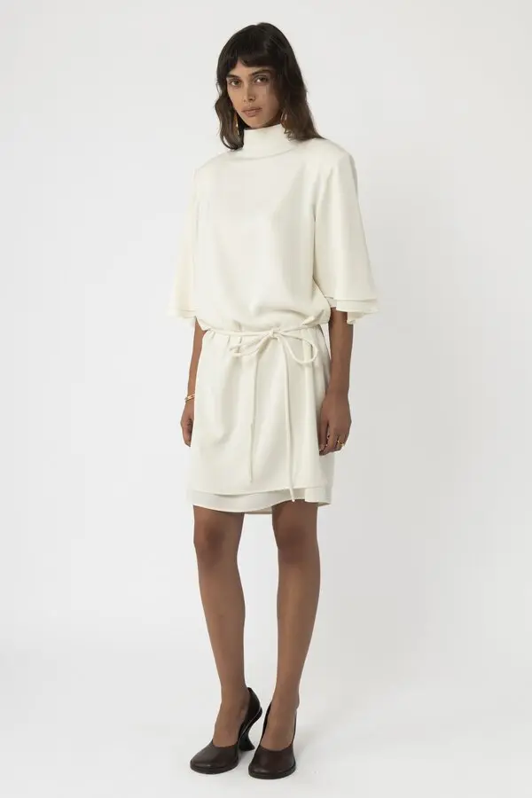 Arakii Belted Mini Dress