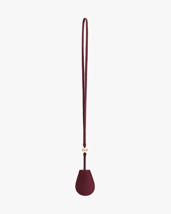 Cuyana Key Lanyard - Cherry