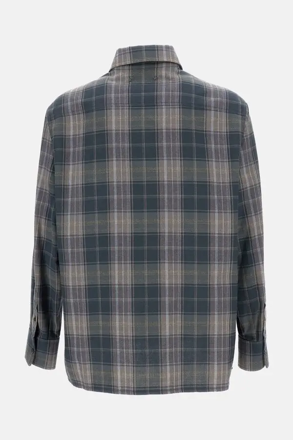 GOLDEN GOOSE Journey Checked Cotton Shirt